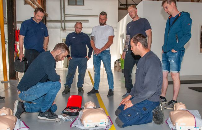GWO First Aid Refresher (GWO FAR) - at Global Wind Academy
