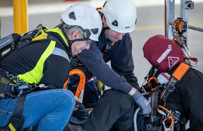 GWO Basic Safety Training on shore - at Global Wind Academy