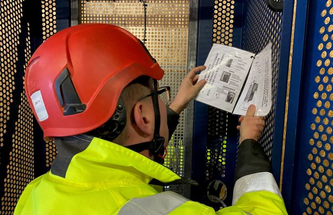 GWO Service Lift User (GWO SLU) - at Global Wind Academy