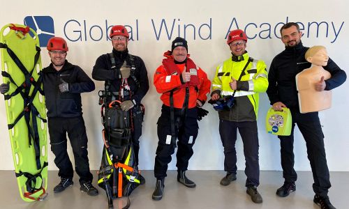 Global Wind Academy: GWO certificerede kurser