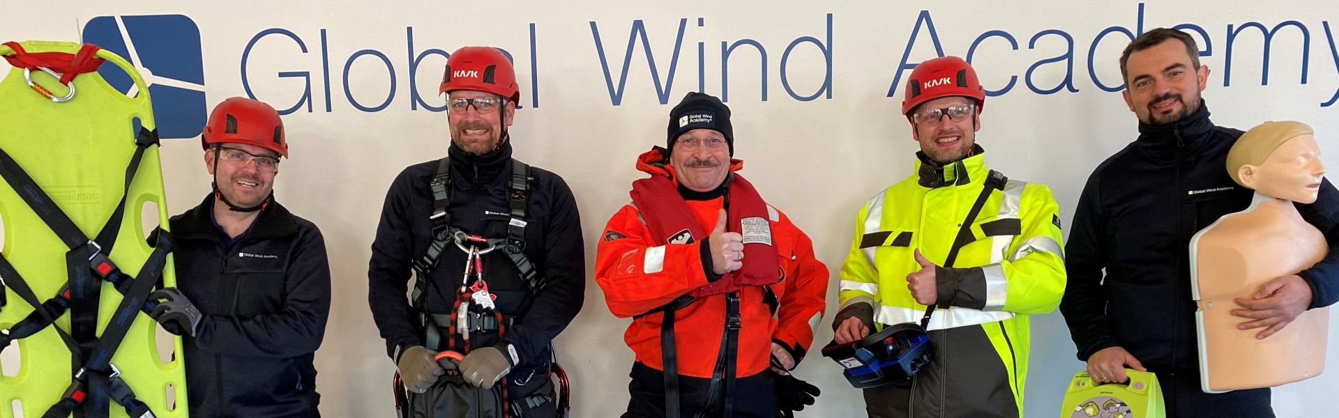 Global Wind Academy provides GWO Certified Training globally